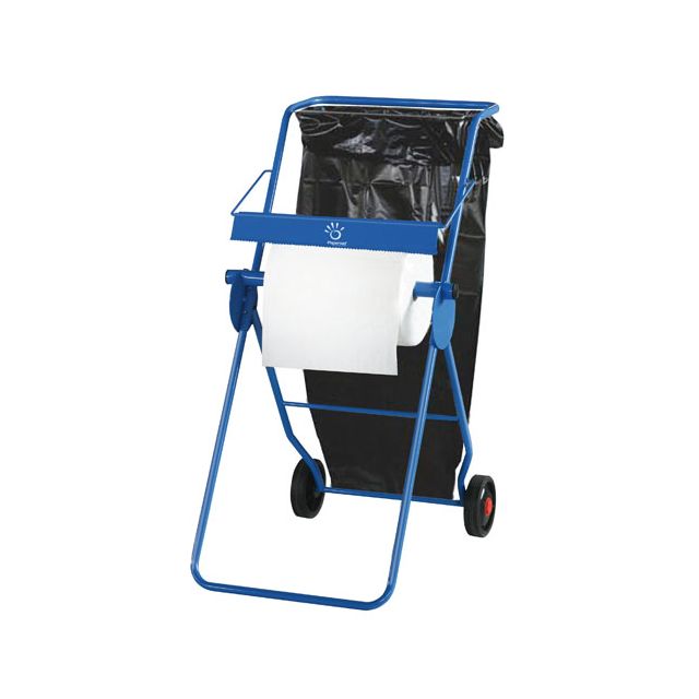 Wypall Mobile Stand Wiper Dispenser 6155 Large Roll With Cutter 2 ...