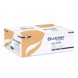 Lucart Blue V-Fold Hand Towel